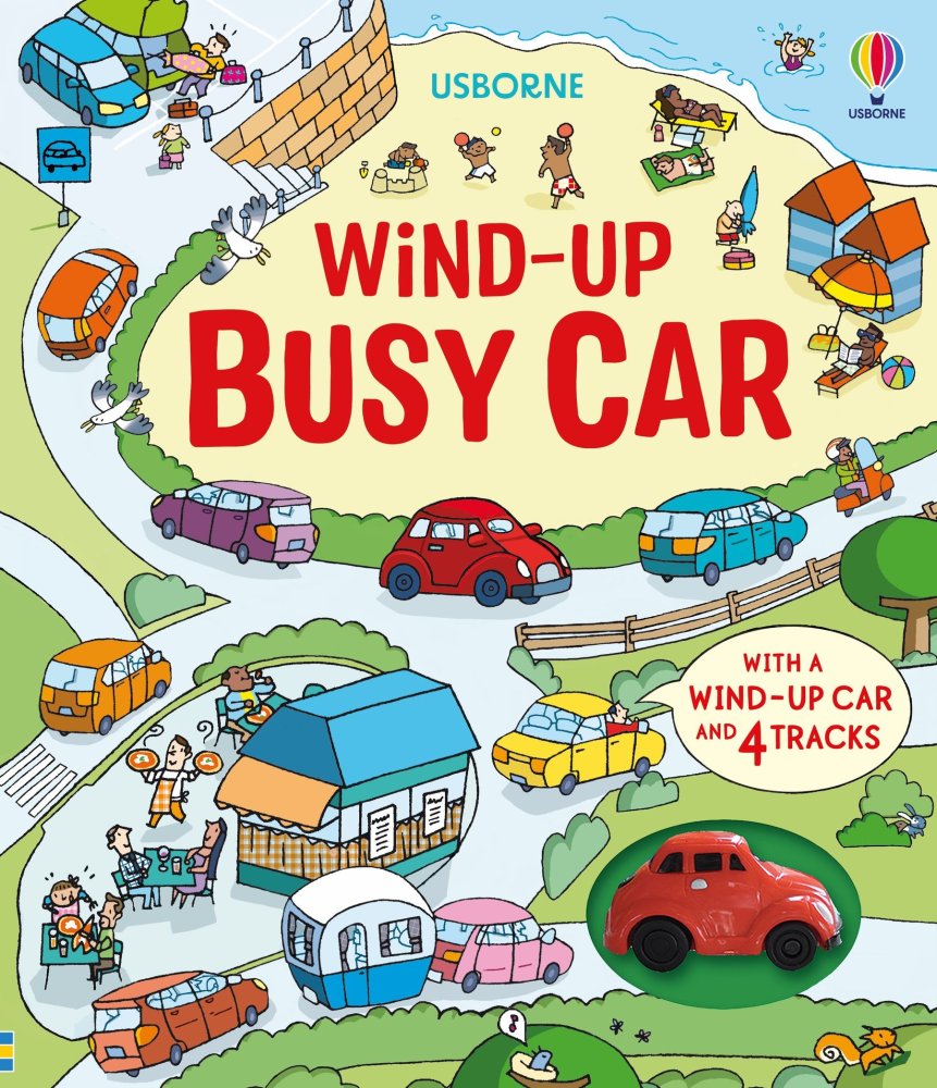 Usborne | Wind-Up Busy Car :: Hračkolka
